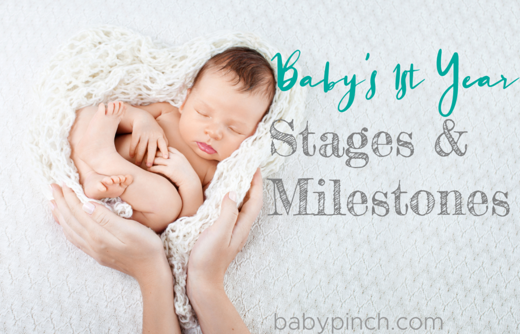 Baby's First Year Stages and Milestones - Baby Pinch