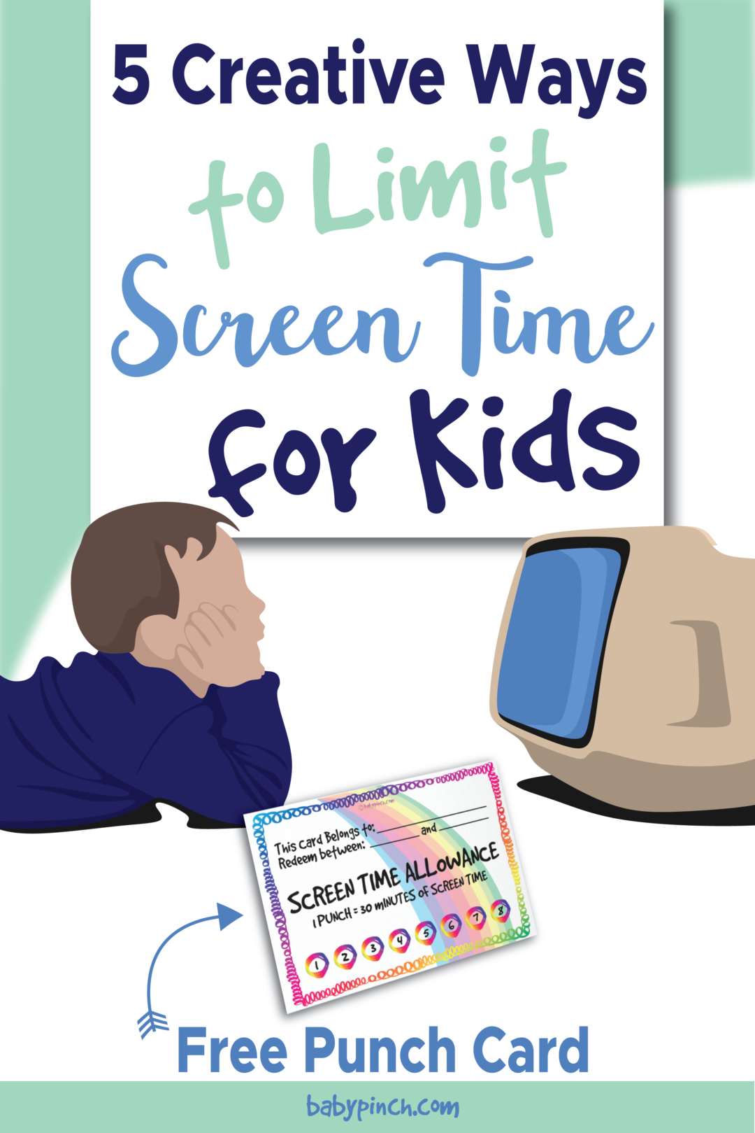 5 Creative Ways to Limit Screen Time for Kids - Baby Pinch